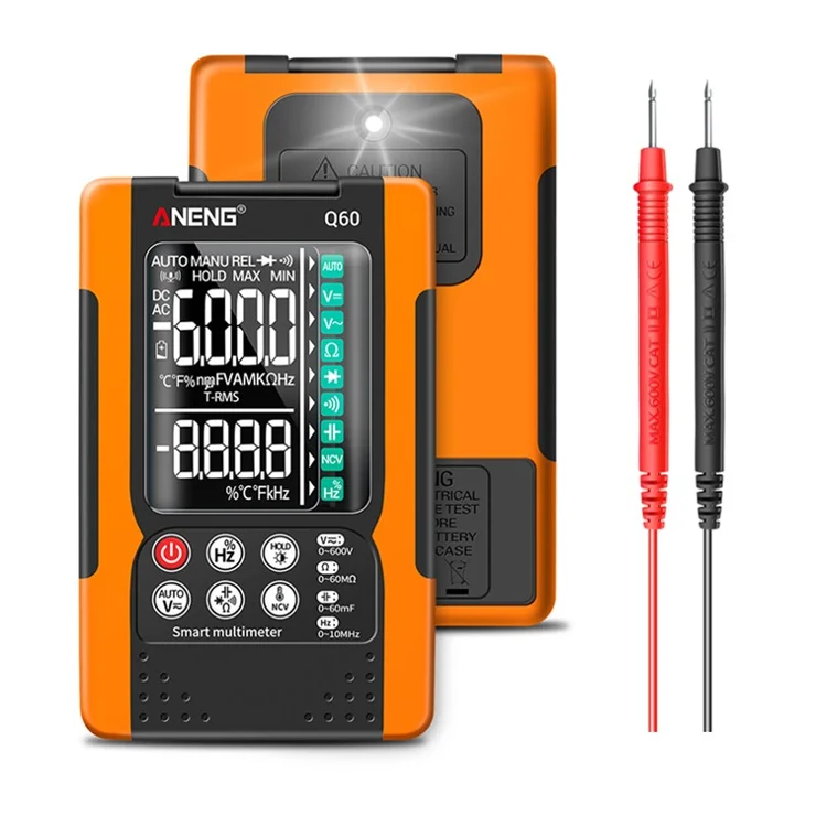 Wholesale ANENG Q60 Digital Multimeter VA Screen Display Zero Fire ...