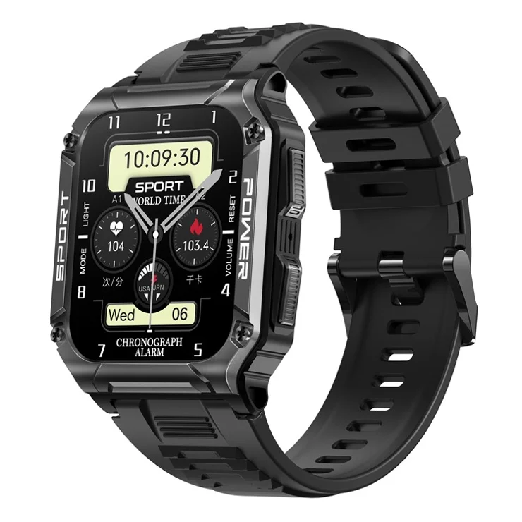 NX6 1.95 Smart Watch HD Bluetooth Call Multi Sports Mode Fitness Watch
