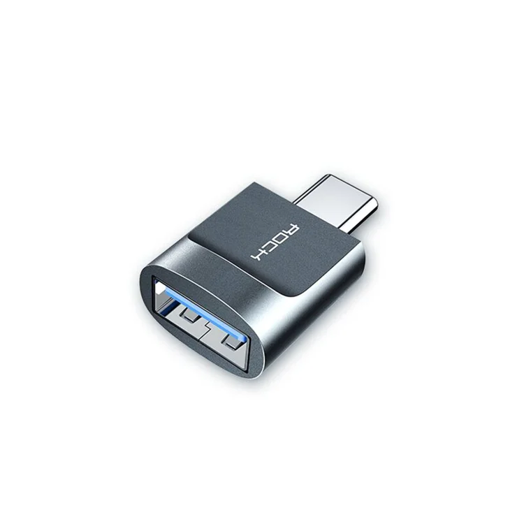 Wholesale ROCK USB Female to Type-C Male OTG Data Adapter from China ...