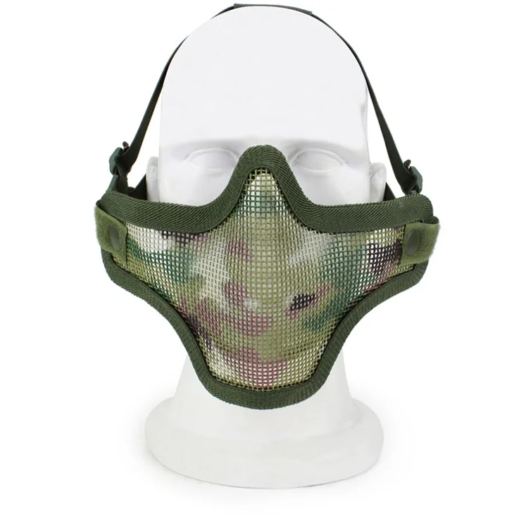 Steel Mesh Guardian Mask Military Tactical CS Field Face Shield - CP ...