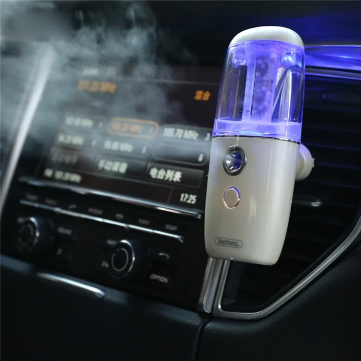 Buy REMAX Portable Supersonic Anion Car Humidifier with LED Light ...