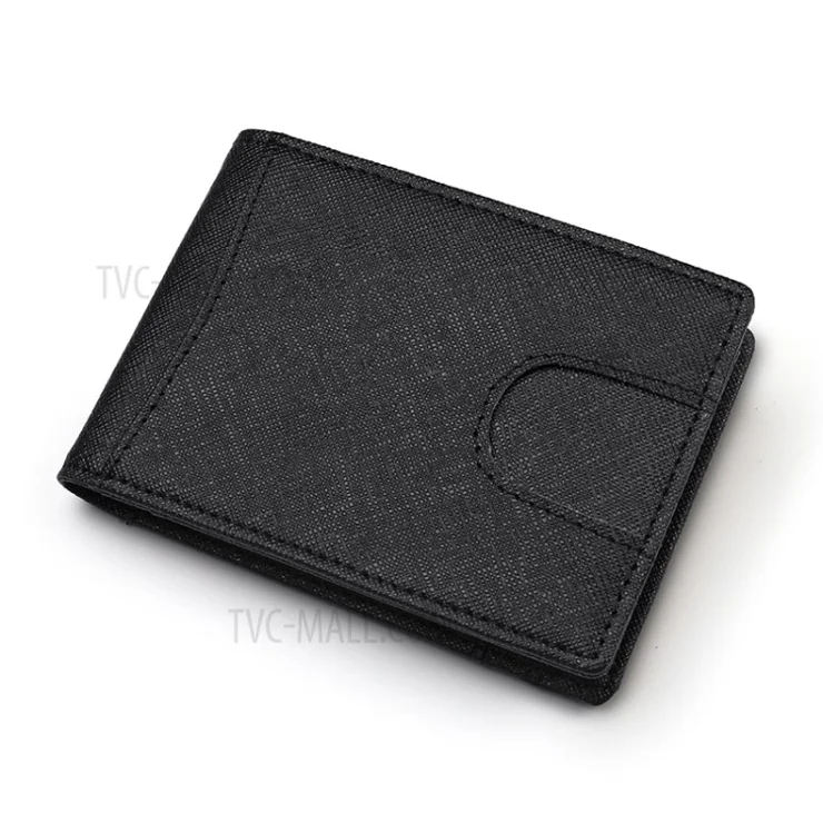 Wholesale RFID Cross Texture Genuine Leather Wallet Card Holder Storage ...