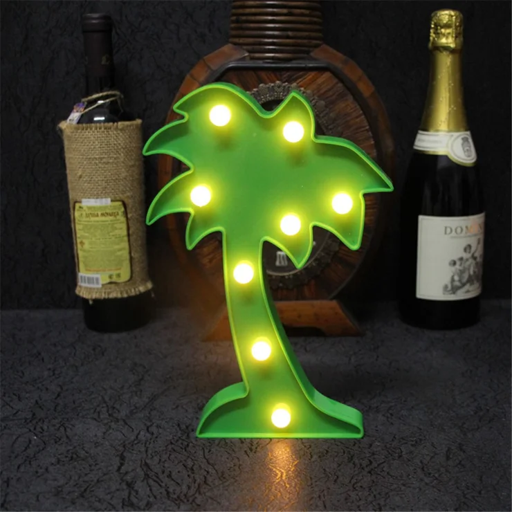 Wholesale Beautiful Coconut Tree Design LED Night Light Party Decor ...