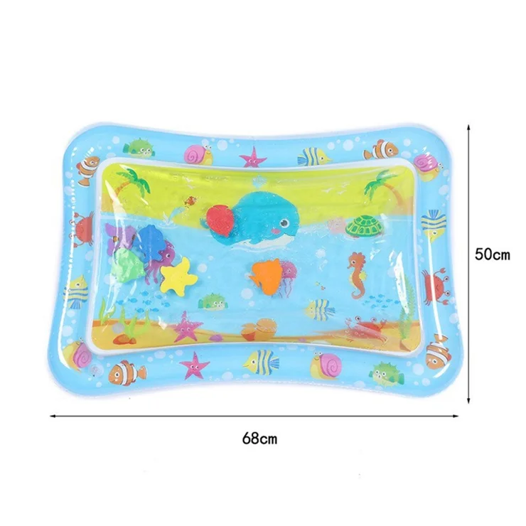 Wholesale Tummy Time Baby Water Mat Infant Toy Inflatable Play Mat ...