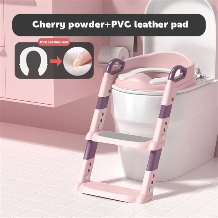 Kids Potty Toilet Chair Anti-splash Training Seat with Step Ladder ...