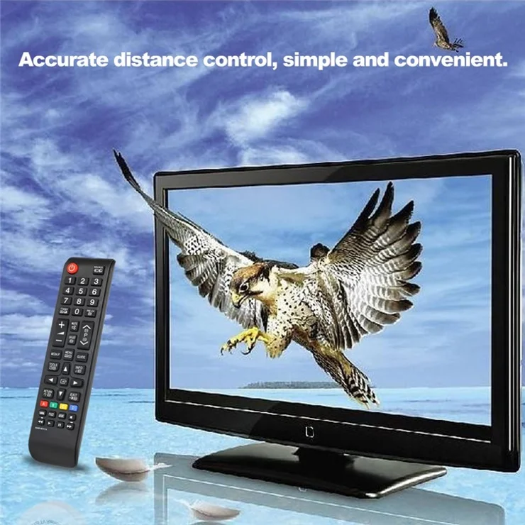 Wholesale AA59 00741A Universal TV Remote Control Wireless Smart Controller for Samsung HDTV LED Smart Digital TV Black TVCMALL