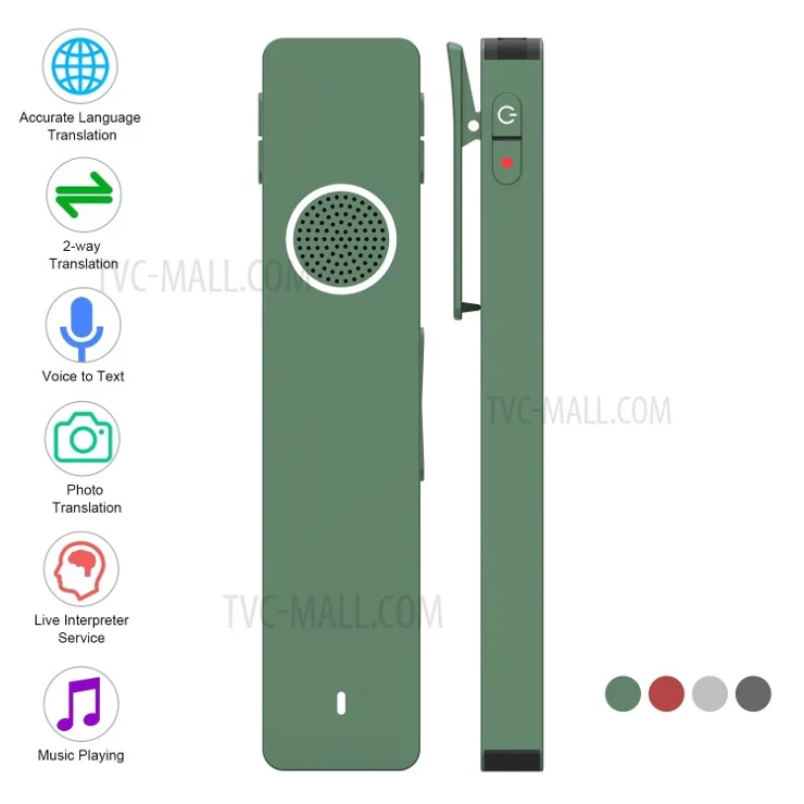 Wholesale ONE Mini Instant AI Smart Translator Pen Photo Recording ...