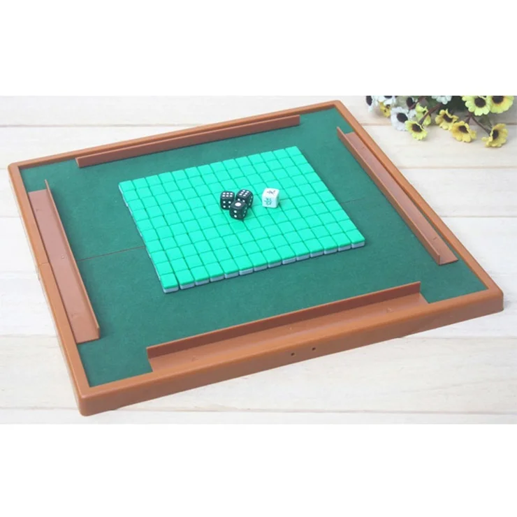 Mahjong Tiles Foldable Mahjong Table Free Assembly -Traditional Mahjong ...