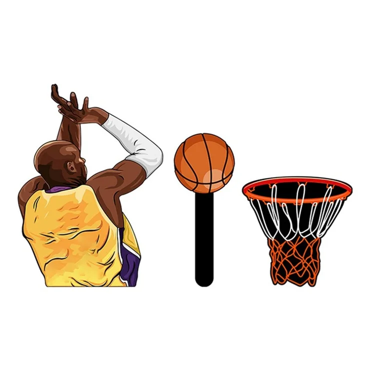 Wholesale Rear Wiper Decal ''Shoot at the Basket'' Wiper Vinyl Decals ...