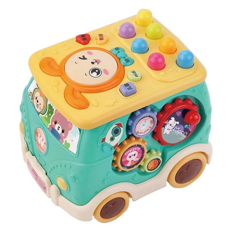 Wholesale ST8899-17 Children Multi-Function Bus Gopher Game Puzzle Toy ...