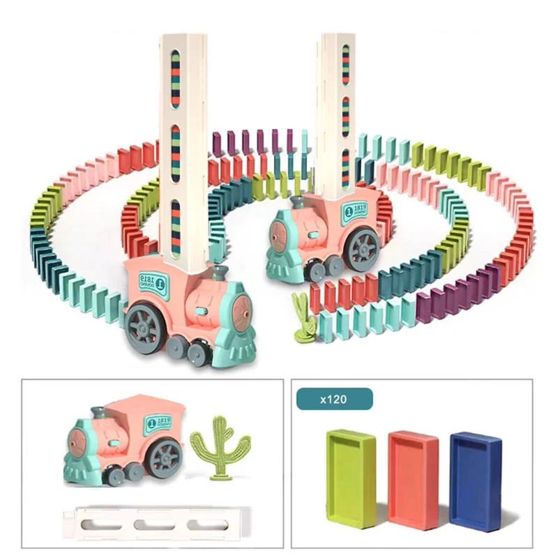 Wholesale Customize Automatic Laying Domino Blocks LED Light Sound ...