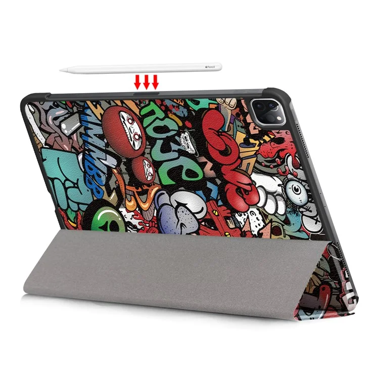Wholesale Customize Pattern Printing Tri-fold Stand Leather Tablet Case ...