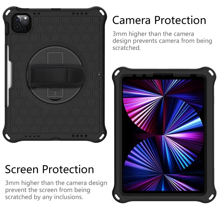 Honeycomb Texture Protector EVA + Plastic Tablet Case for iPad Pro 11 ...