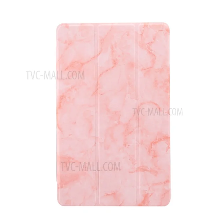 Marble Texture Tri-fold PU Leather Stand Tablet Cover for Galaxy Tab A ...