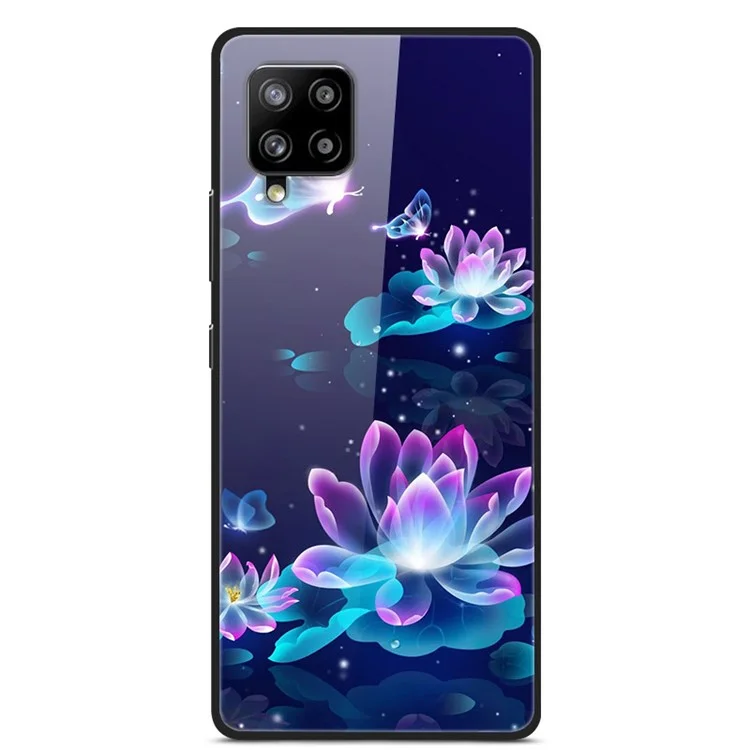 Wholesale Fancy Style Printing Glass + PC + TPU Cover for Samsung ...