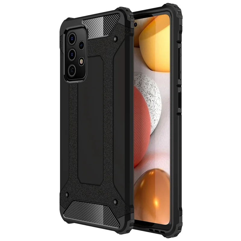 Wholesale Armor Guard Plastic + TPU Hybrid Shell for Samsung Galaxy A52 ...