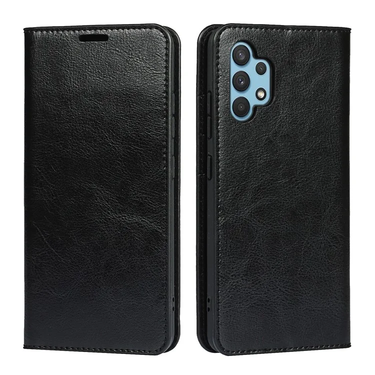 Wholesale Customize Crazy Horse Skin Genuine Leather Wallet Phone Case ...