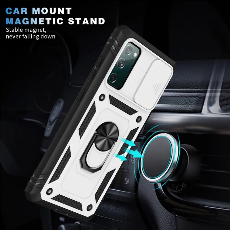 Wholesale Customize Camera Slider Design 3-in-1 TPU + PC + Metal Phone ...