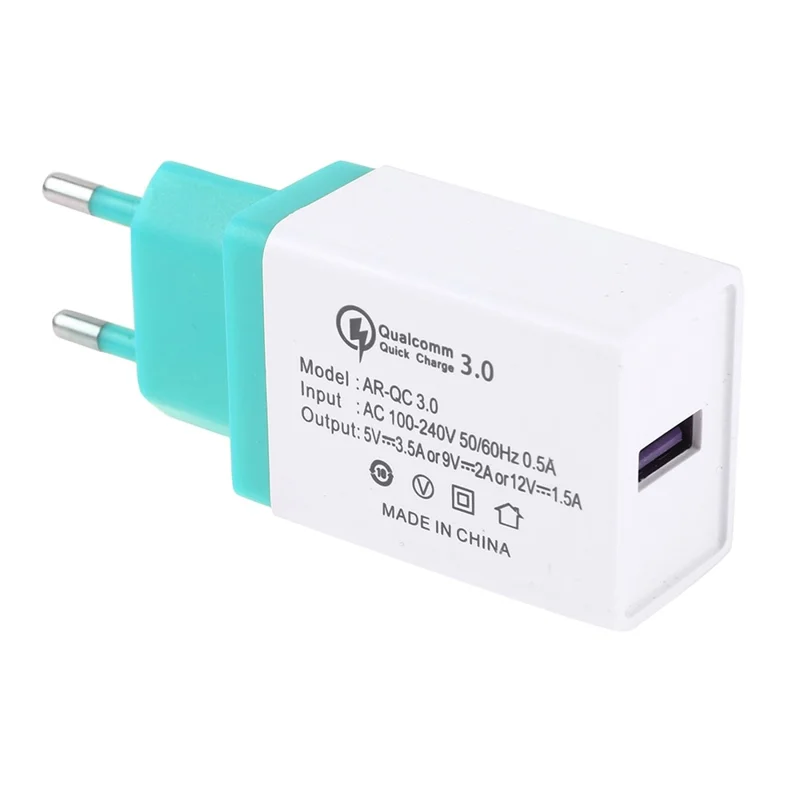 Wholesale 3.5A QC3.0 Fast Charger Travel USB Wall Charger Adapter EU ...