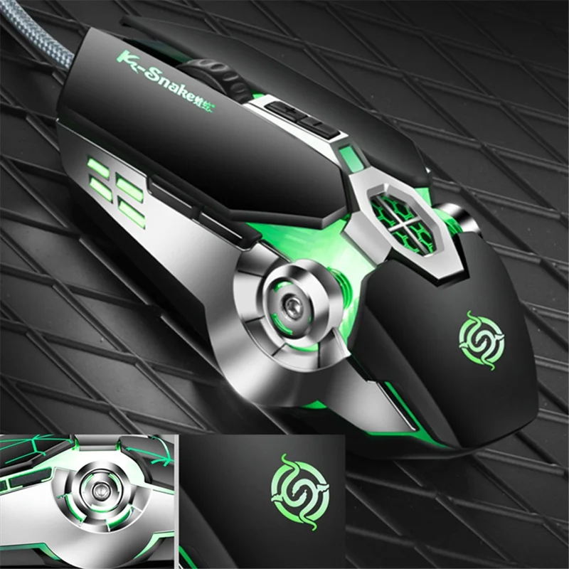 Wholesale Q7 RGB Gaming Mouse USB Wired 4000 DPI Mechanical Mouse ...