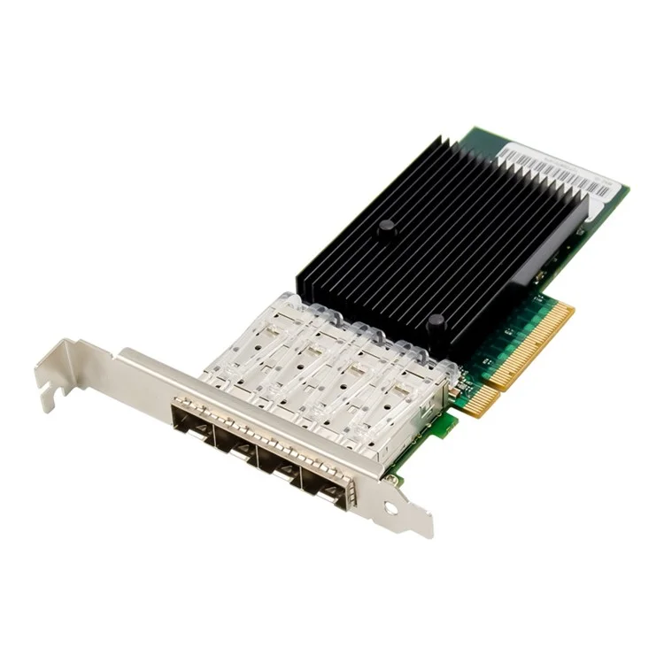 Achetez PCI-E X710 X8 10 Gigabit 4 Port 10gbe Adaptateur Sfp + Fibre ...