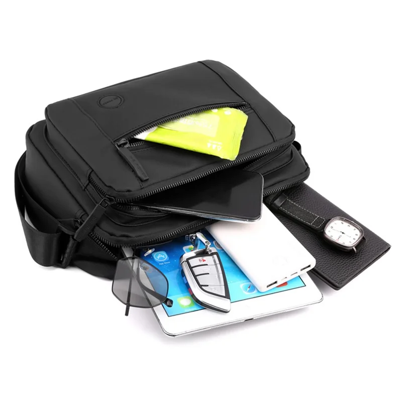 Wholesale WEPOWER 1252 Men Crossbody Bag Multi Pocket Messenger Bag ...