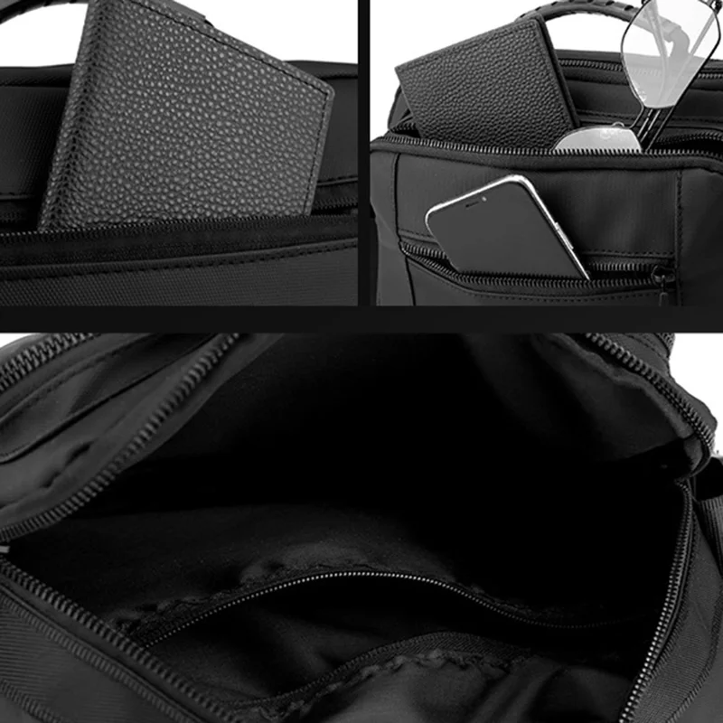 Wholesale WEPOWER 1252 Men Crossbody Bag Multi Pocket Messenger Bag ...