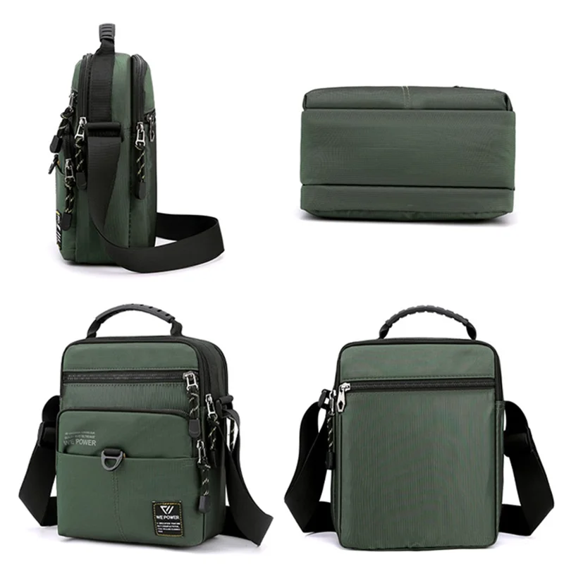 WEPOWER 5801 Men's Crossbody Bag Business Shoulder Bag Nylon Travel ...
