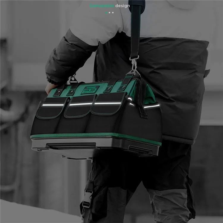 Wholesale Customize GREENER Multifunction 18-inch Tool Bag with Plastic ...