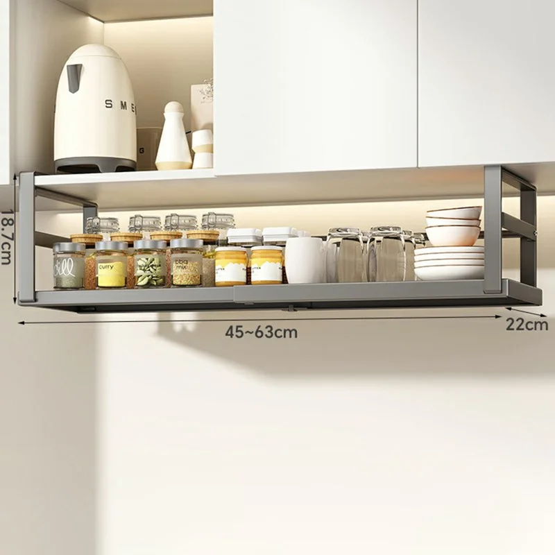 Wholesale Adjustable Under Cabinet Organizer Rack 45-63cm Extendable ...