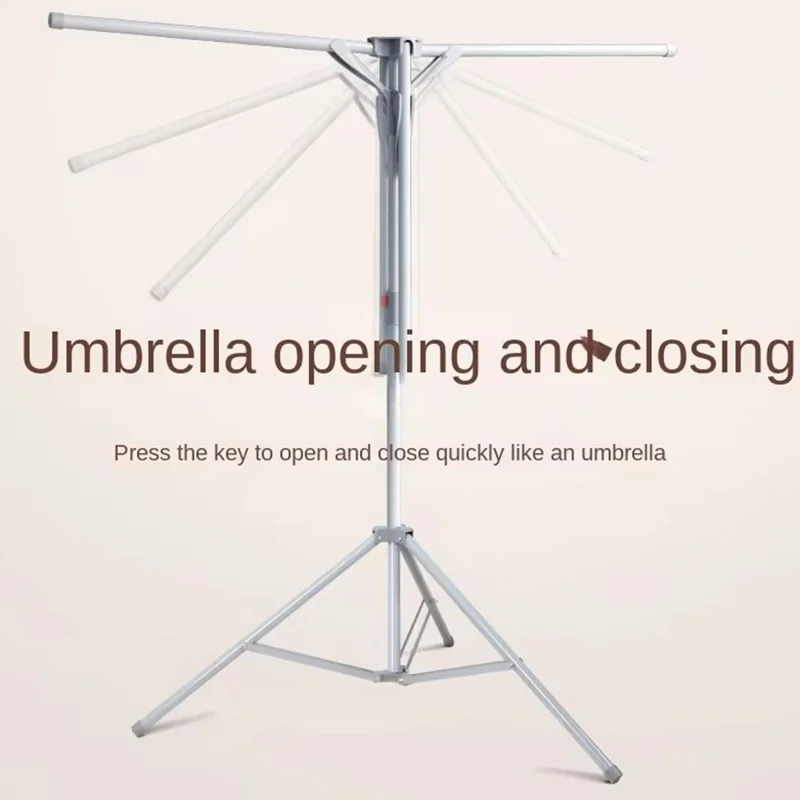 Wholesale Adjustable Height X-Shaped Foldable Clothes Drying Rack Floor ...