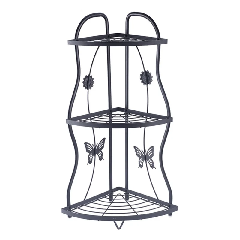 Wholesale 001-ZJ-SJ01 3 Layers Bathroom Organizer Punching Free Kitchen ...