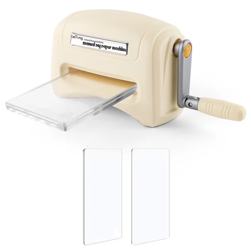 LETONG DIY Paper Craft Embossing Tool Manual Roller Press Die Cutting ...