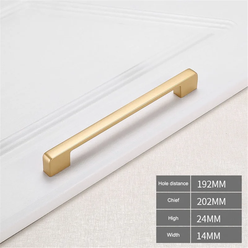 Wholesale YIJIA Kitchen Cabinet Handle Solid Aluminum Alloy Furniture ...
