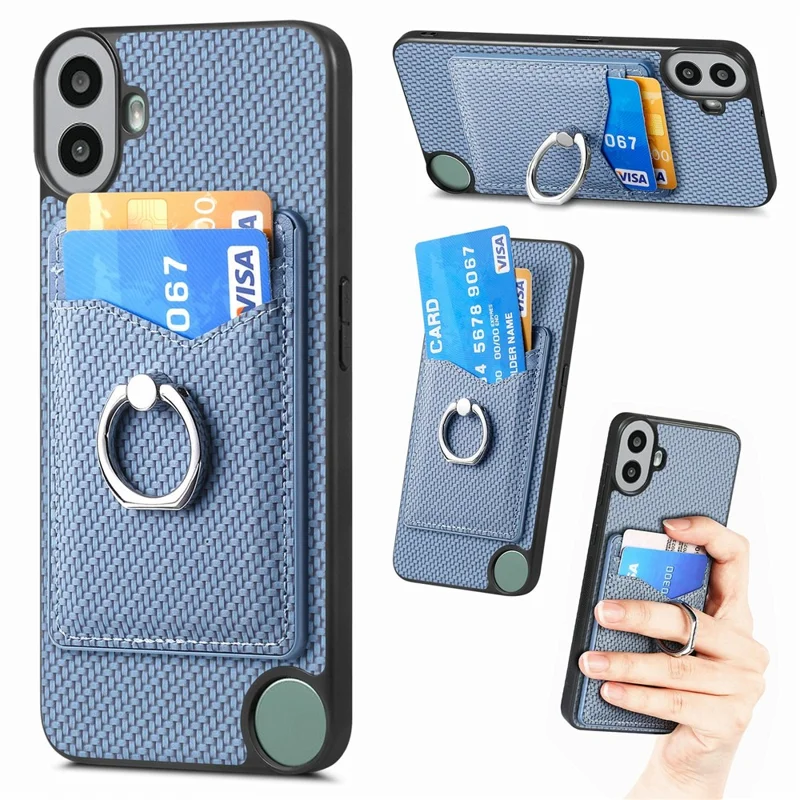 Wholesale For Nothing CMF Phone 1 Case Card Slots Ring Holder Kickstand ...