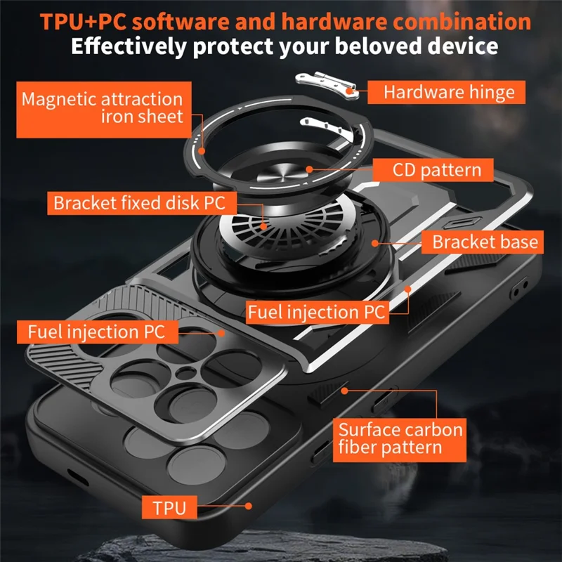 Wholesale For Xiaomi Poco F8 Ultra / Redmi K90 Pro Max 5G Magnetic Case ...