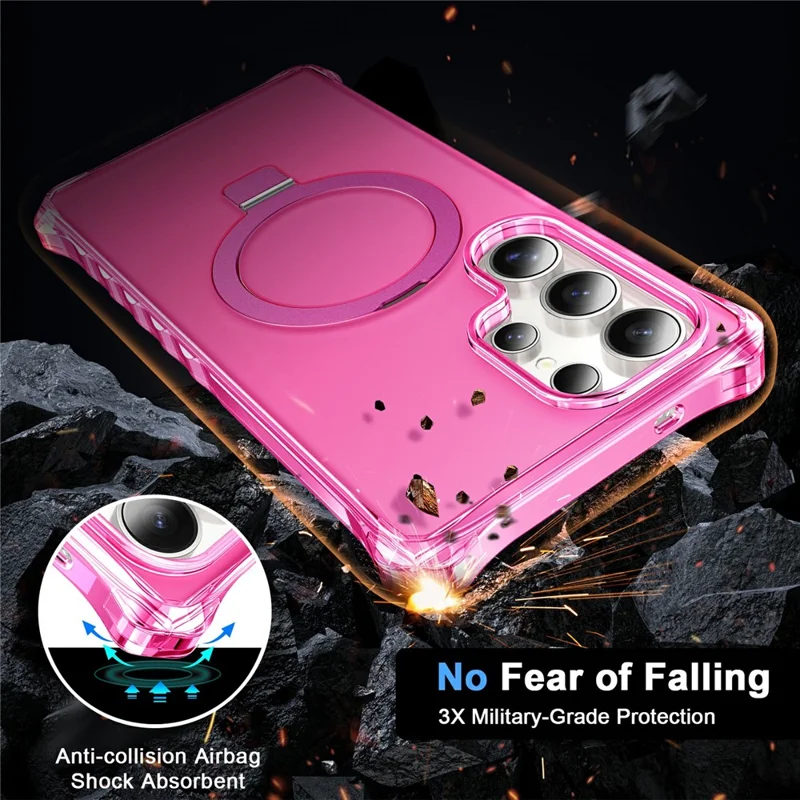 Wholesale For Samsung Galaxy S26 Ultra Magnetic Case Matte Kickstand ...