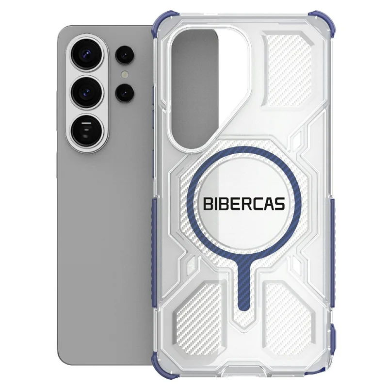BIBERCAS J-16 Transparent Series For Samsung Galaxy S26 Ultra Magnetic ...