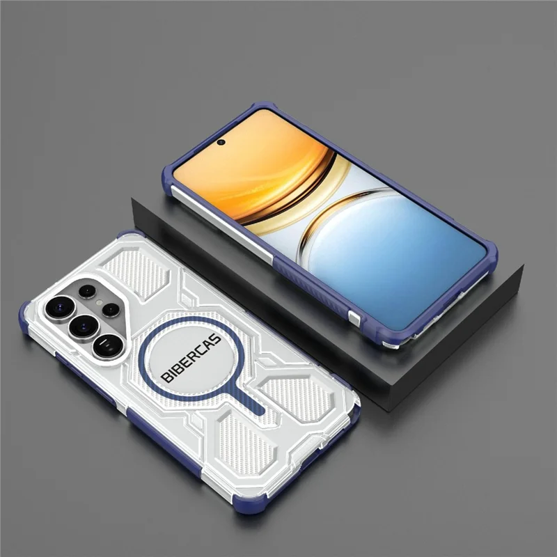 BIBERCAS J-16 Transparent Series For Samsung Galaxy S26 Ultra Magnetic ...