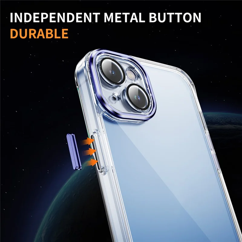 YSM For iPhone 14 Case HD Clear Acrylic+TPU Hybrid Phone Cover (Precise ...