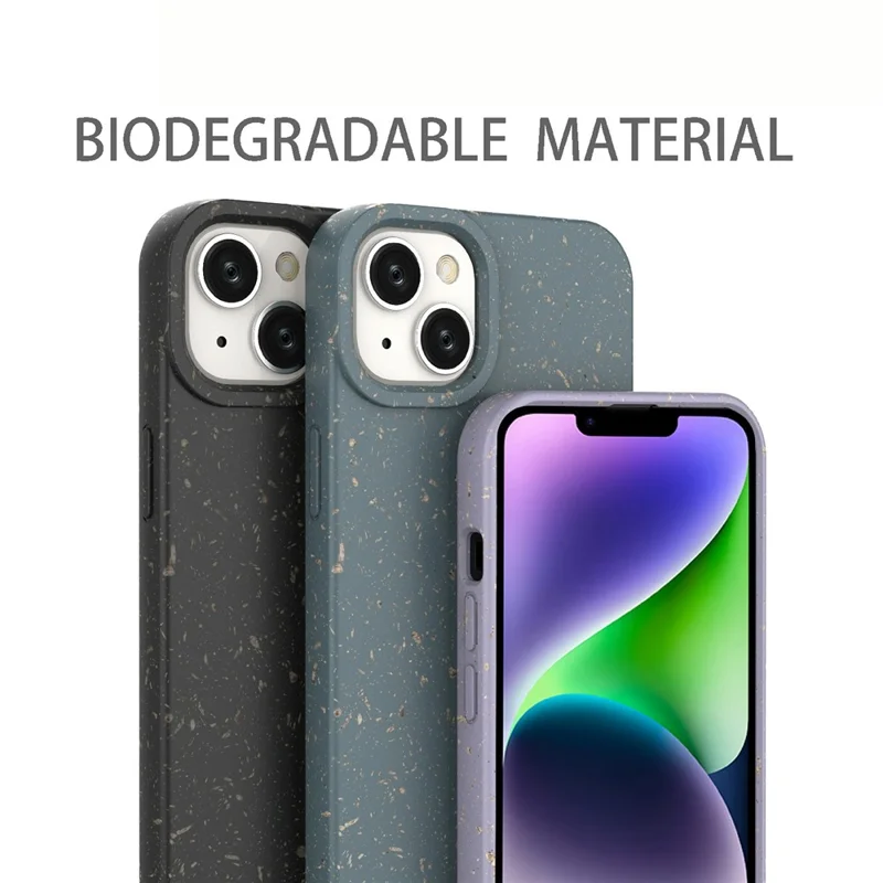 Wholesale Customize For iPhone 15 Case Recycled Fully Biodegradable ...