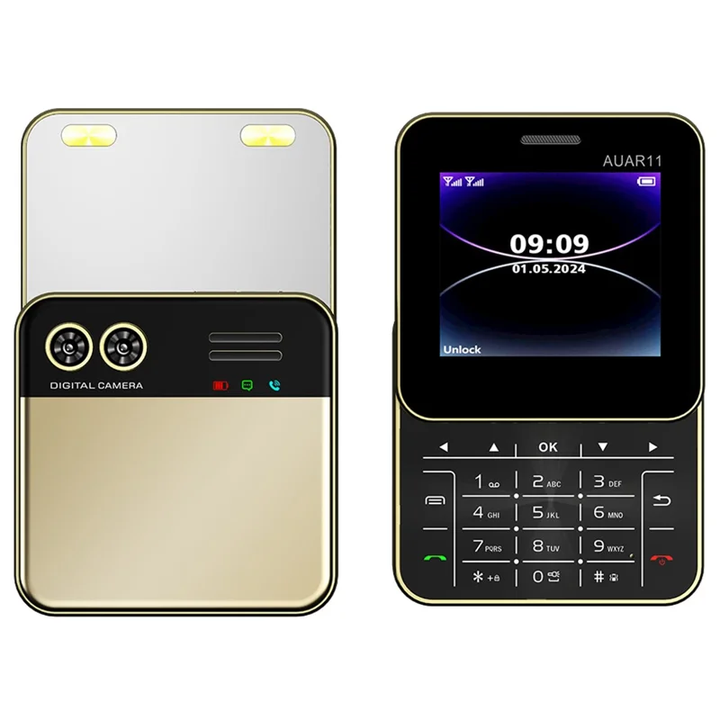Wholesale AUAR11 Dual SIM Standby Rotating 2G Phone with 2.4 inch Color ...