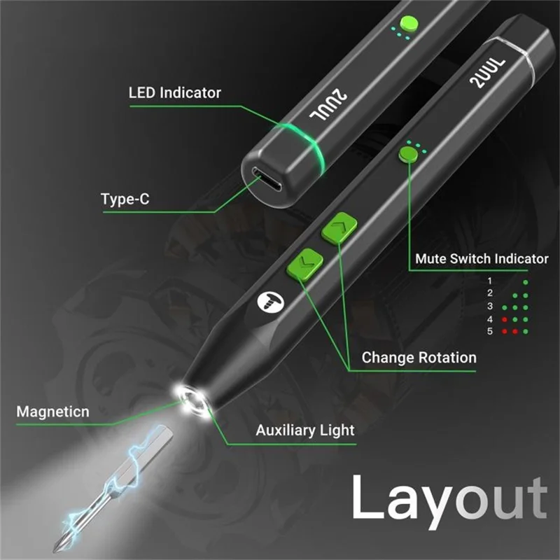 Wholesale 2UUL Twist Plus Electric Screwdriver Set High Speed 400 RPM ...