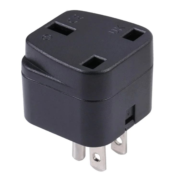 UK to US Plug Mexico Power Outlet Adapter Portable Travel Converter ...