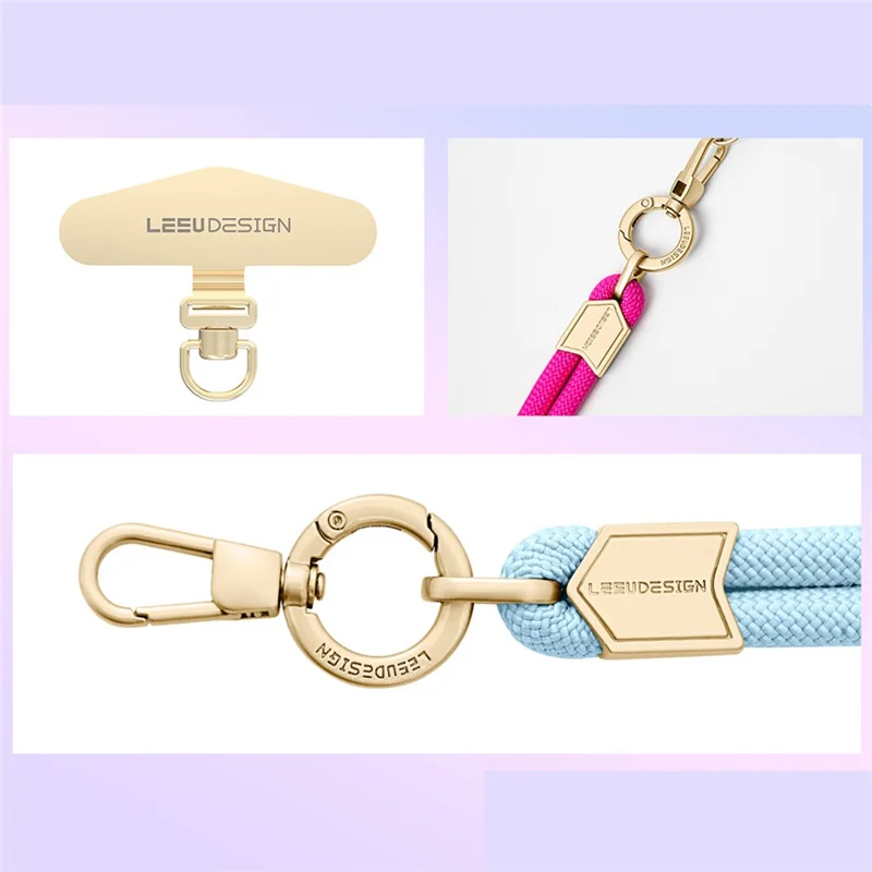 Wholesale LEEU DESIGN 120cm Phone Lanyard Crossbody Anti-Lost Polyester ...
