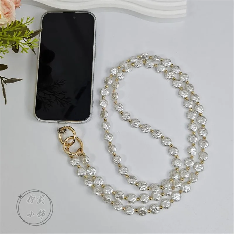 Wholesale 110cm Mobile Phone Chain Beaded Style Universal Phone Lanyard ...
