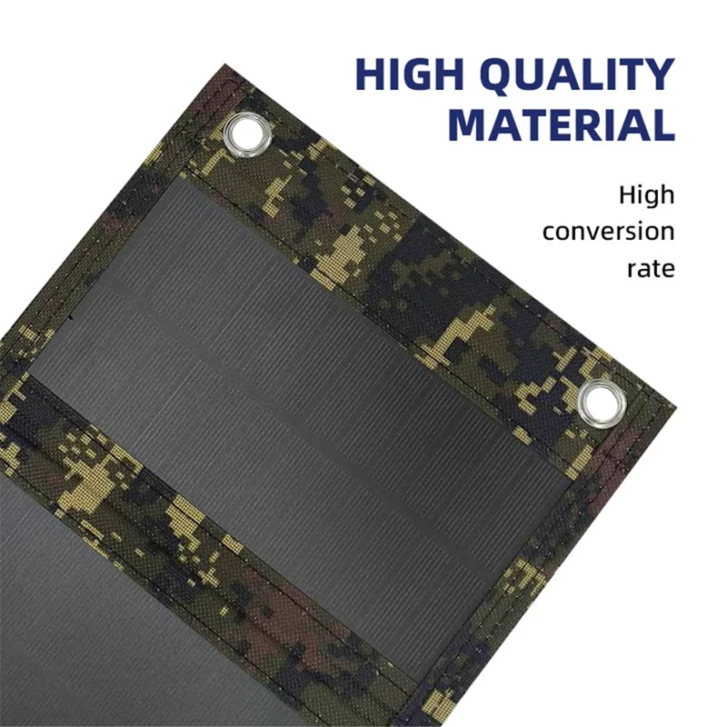 Wholesale 10W 5V Portable Outdoor Solar Power Supply 5 Folding Solar ...