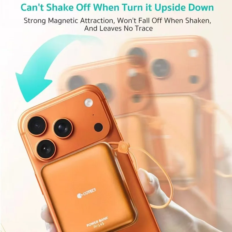 COTECI iH-145 3 in 1 10000mAh Magnetic Wireless Charging Power Bank ...