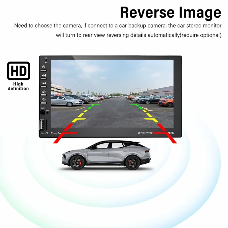 Wholesale 7703C 7-inch Android Auto MP5 Player Dual Din Carplay FM ...