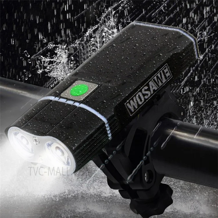 Wholesale WOSAWE BCD-005 2400 Lumens Bike Headlight Lamp Rechargeable ...